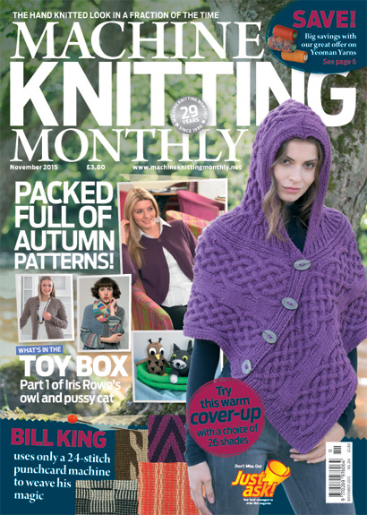 November 2015 (Issue 214) - Machine Knitting Monthly